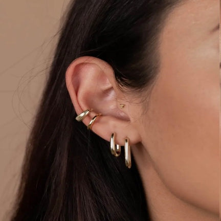 Rectangle Hoop – Random Accessories NYC